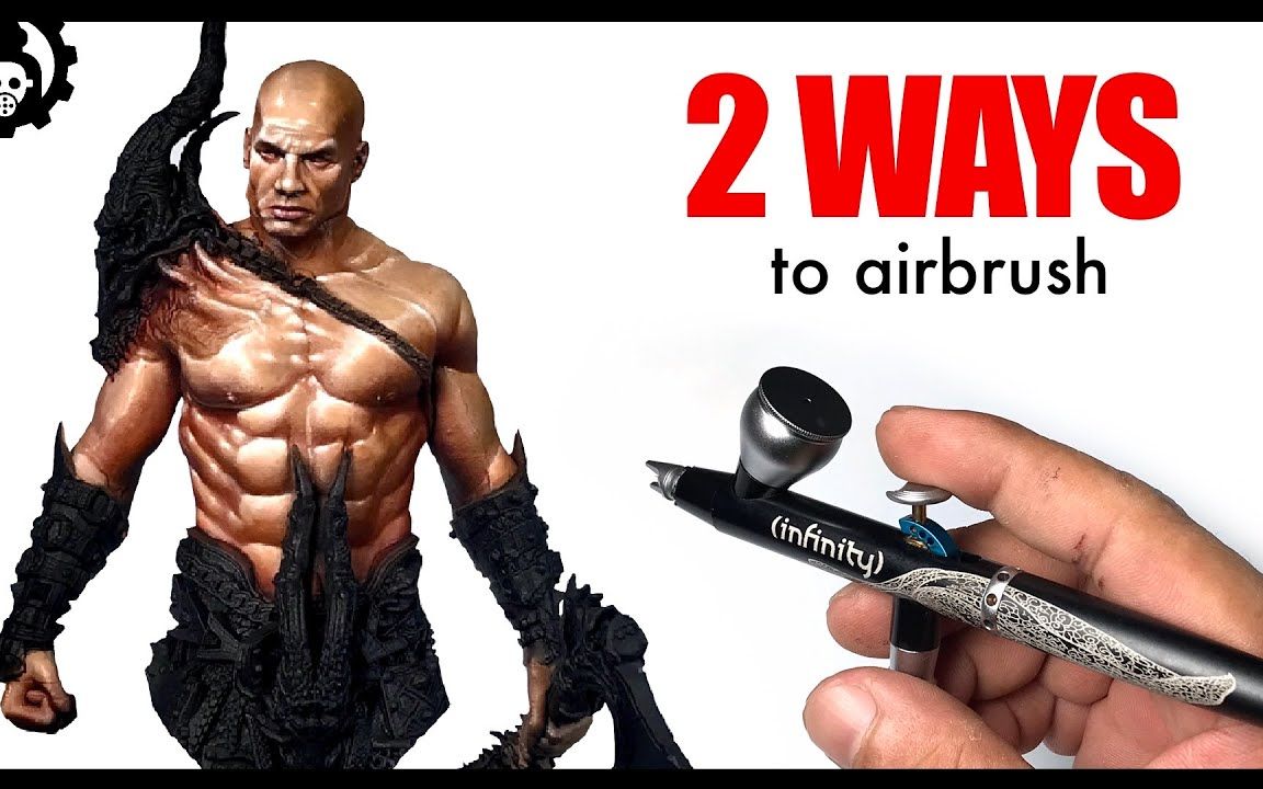 【Don Suratos】使用喷笔快速涂装皮肤