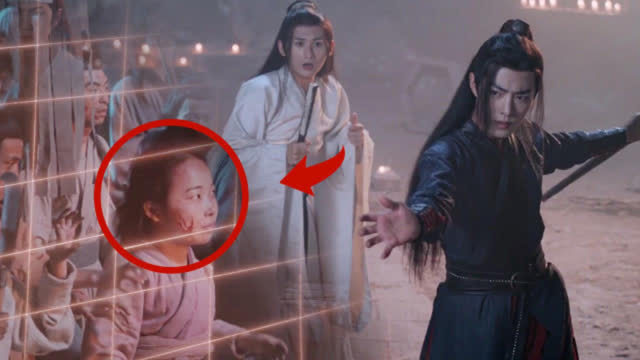 《陈情令》穿帮:魏无羡挡人符咒出新特效,群演被打没