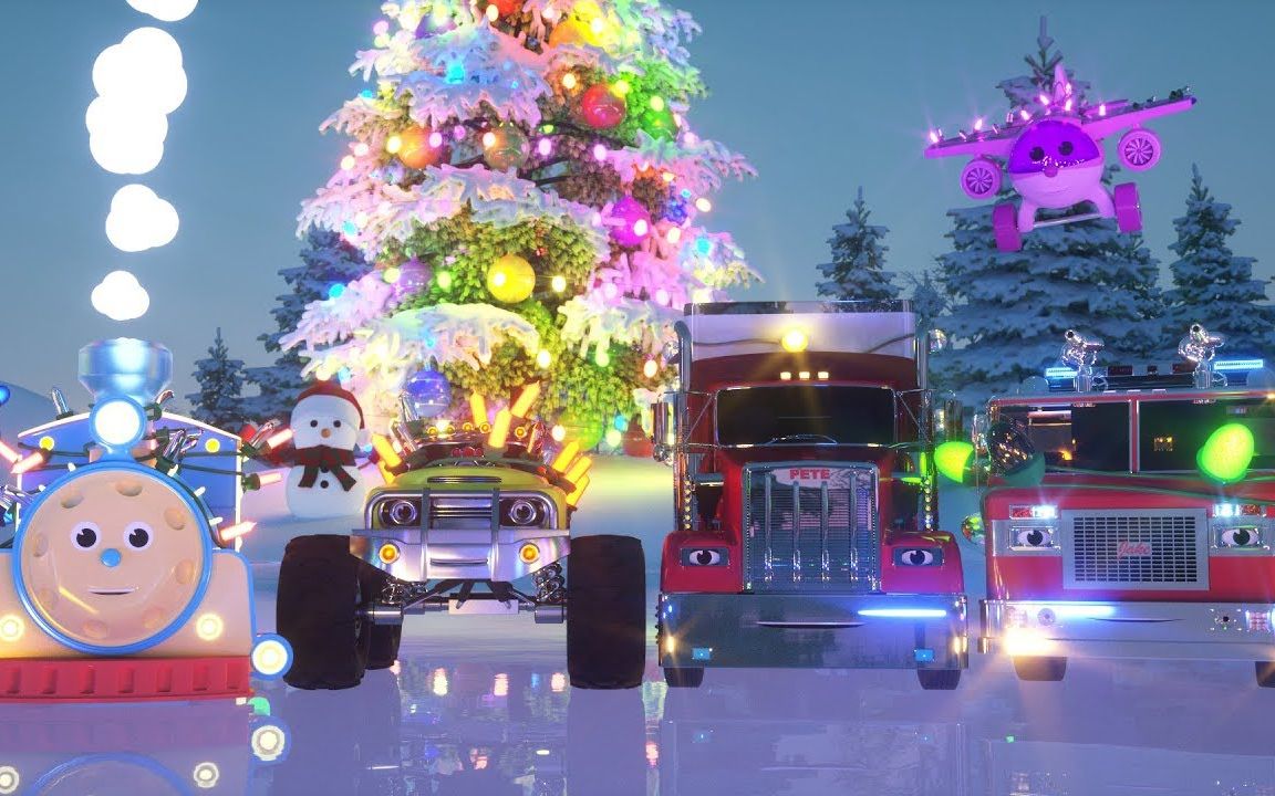 ◤中英儿童动画◥学习颜色Learn Colors while Racing with Max the ...