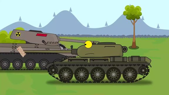 坦克世界动画:中了对手的埋伏