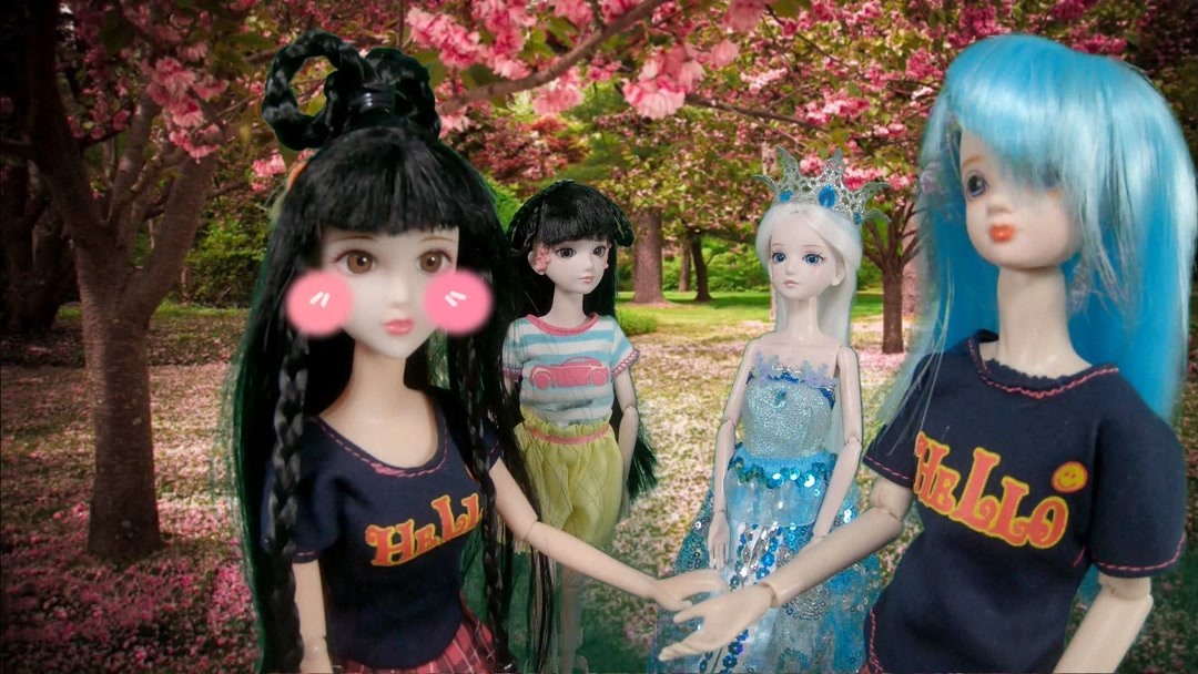 叶罗丽娃娃故事:王默邀请水王子出来玩 冰公主不想当电灯泡