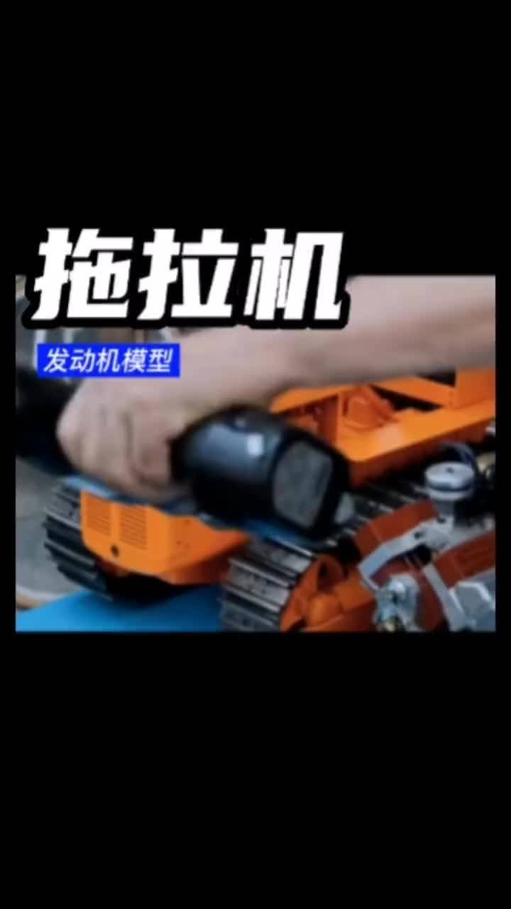 这样的发动机模型您能不能玩上一整天?#发动机模型#发动机