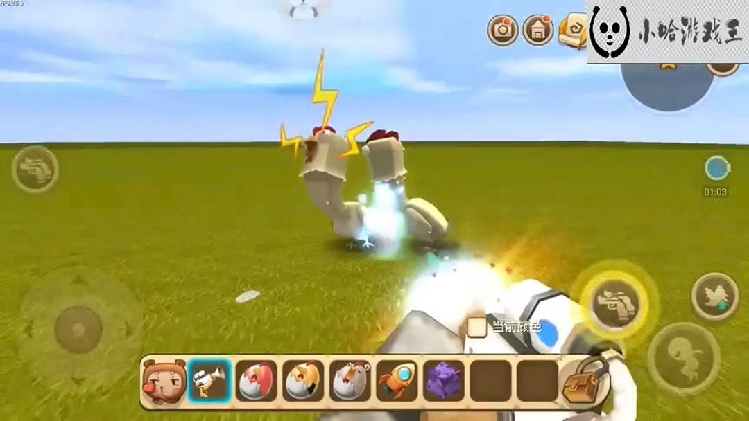 迷你世界:飞鸡竟然可以变颜色