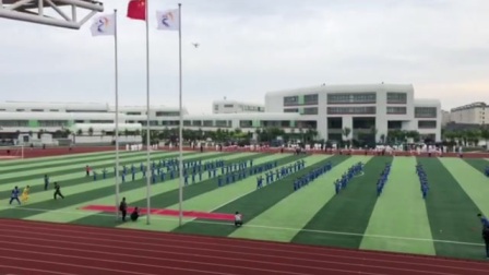 广饶龙翔武校利津校区,县运动会开幕式