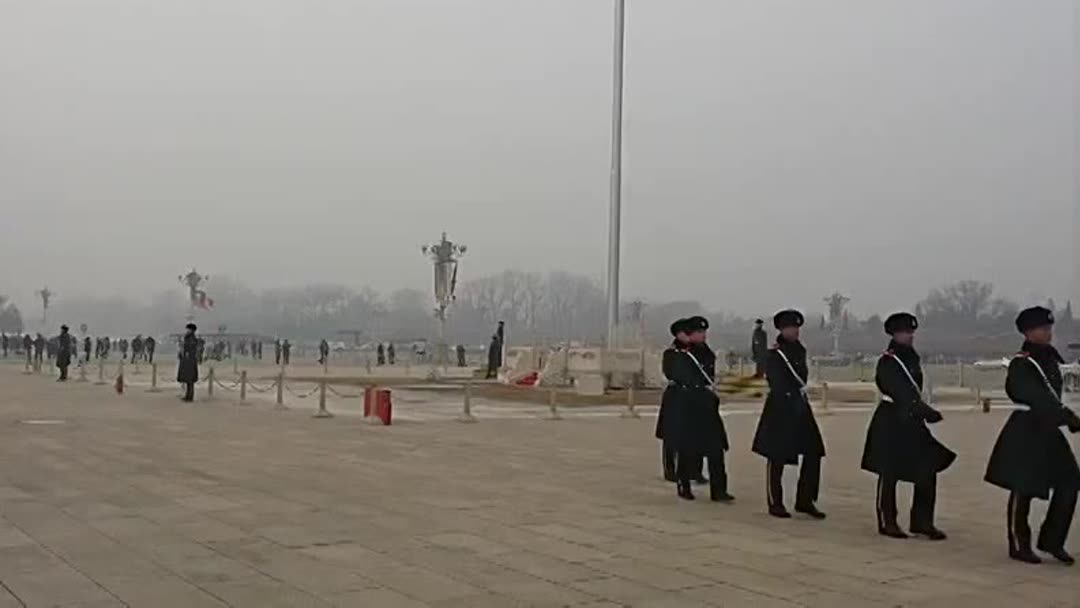 升国旗仪式视频 升旗仪式视频