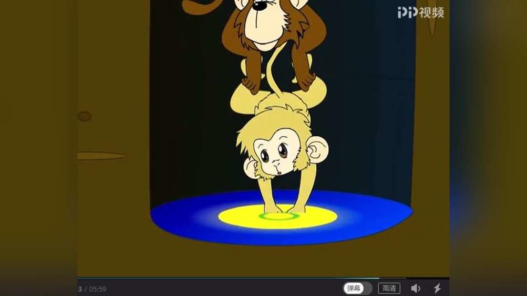 妈咪故事之-小猴子捞月亮-趣味益智启蒙动画-幼儿成长早教故事