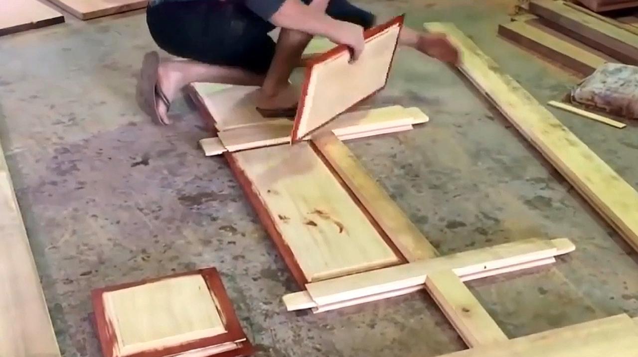 木工正月加班三倍工资,做一套实木门顶平时的三套,太好了