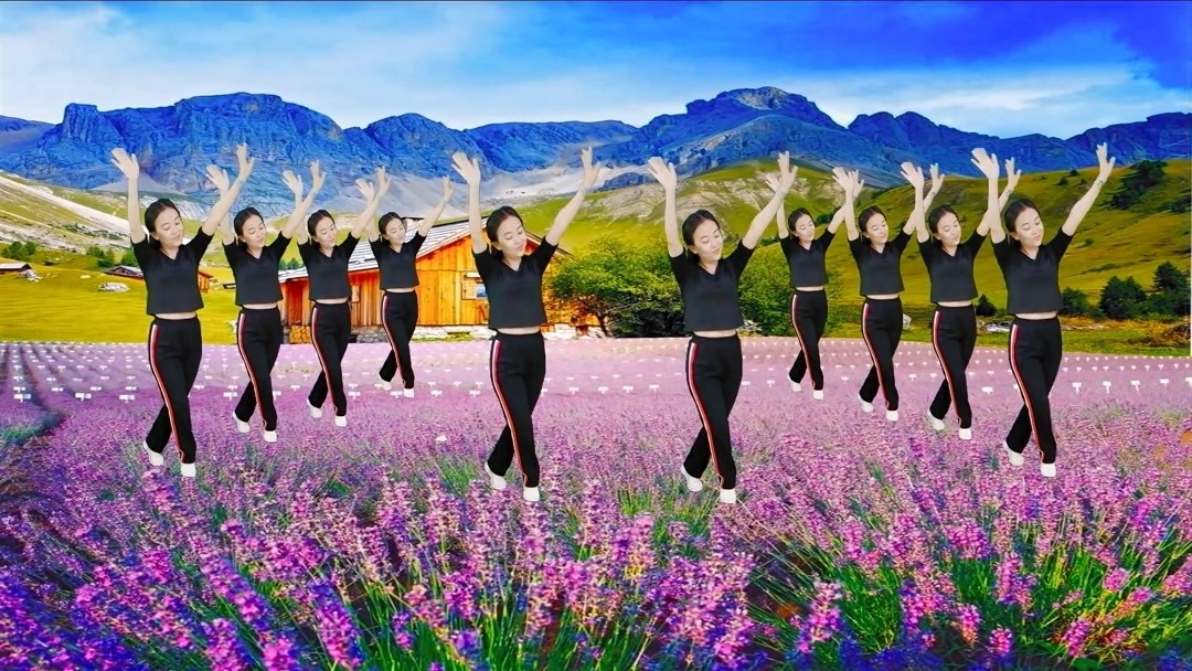 广场舞《喀秋莎》经典名曲,好听,好看!附教程