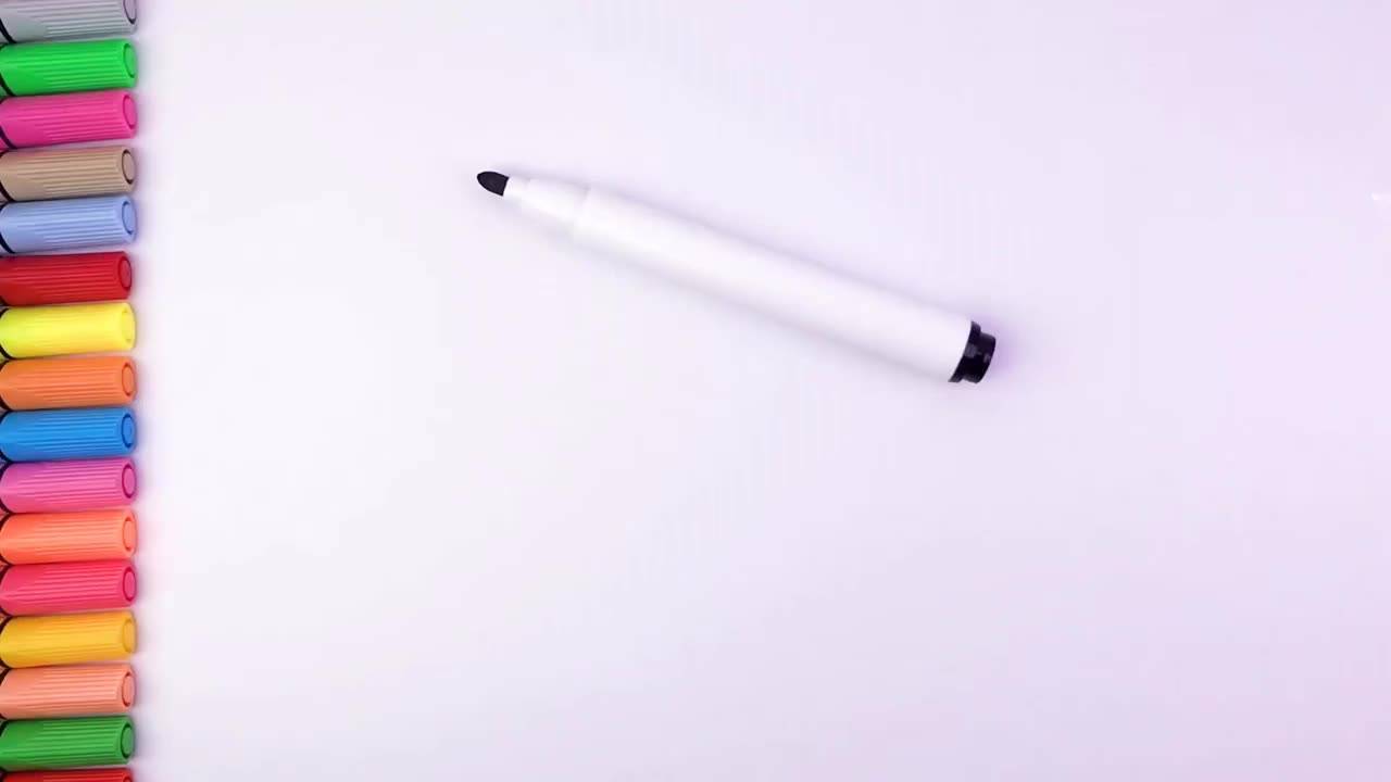 教孩子画自行车并涂色