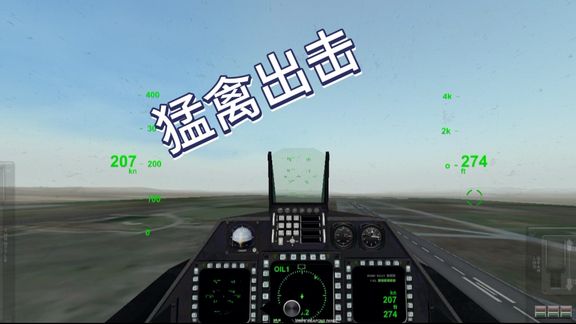 模拟空战:F22打击陆上设施