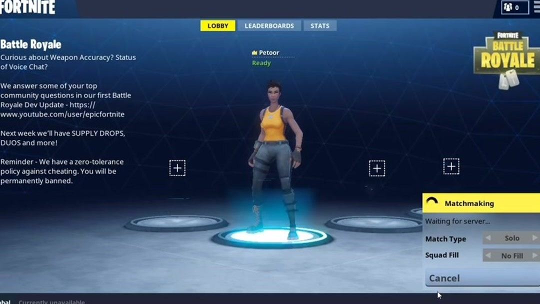 [ 堡垒之夜 大逃杀 ] 不一样的大逃杀! 挖树吃鸡? petoor试玩