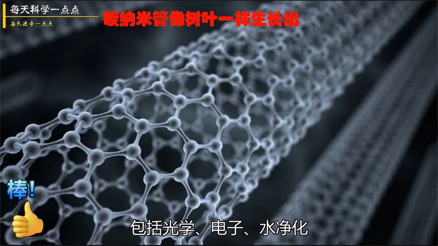 科学有读_碳纳米管像树叶一样生长出来