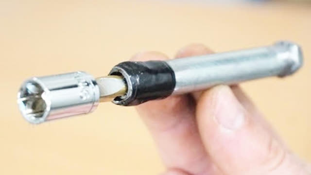 牛人教你拧螺丝新工具!我怎么没想到,发明者简直就是天才啊