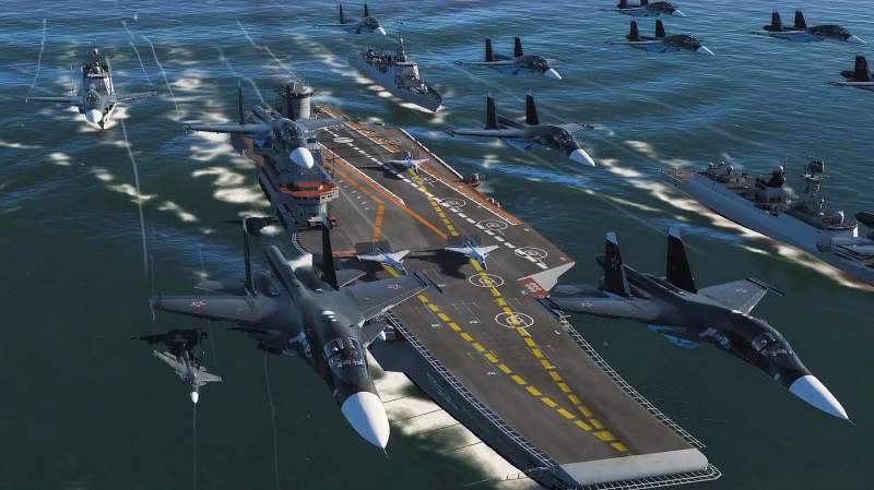 40架苏34发射200枚反舰导弹,国产航母编队能否拦截?游戏模拟
