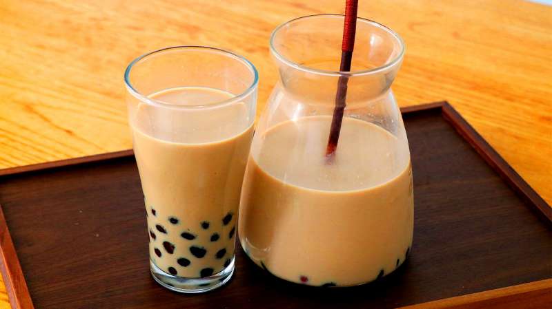 自制珍珠奶茶：在家做原来这么简单，丝滑Q弹，和买的一样好喝！