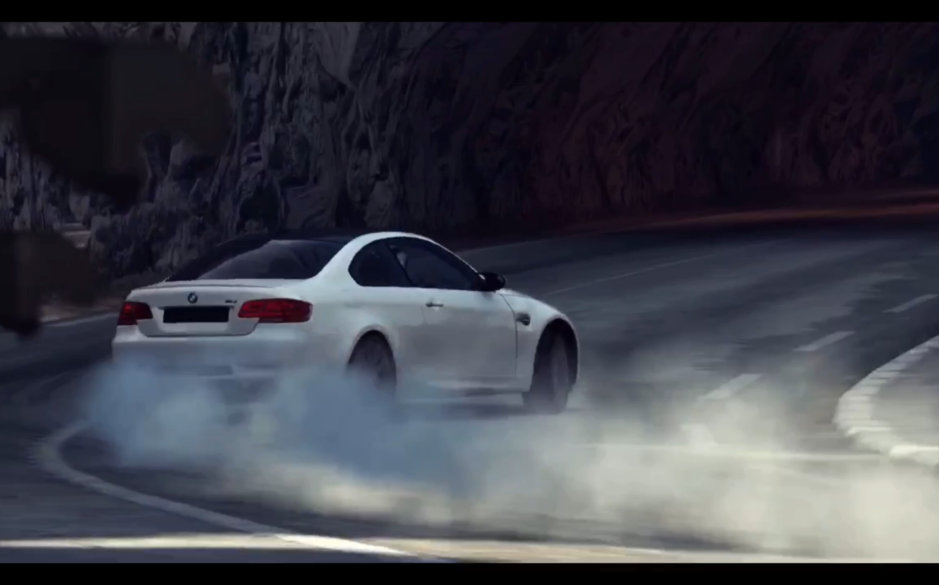 Grid 超级房车赛 爆改宝马m3coupe 无辅助手动挡漂移蔚蓝海岸下山 回放