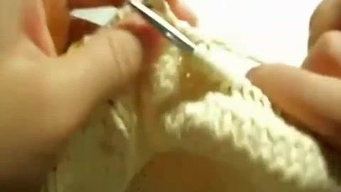 织毛衣视频教程 连帽开衫大毛衣!]