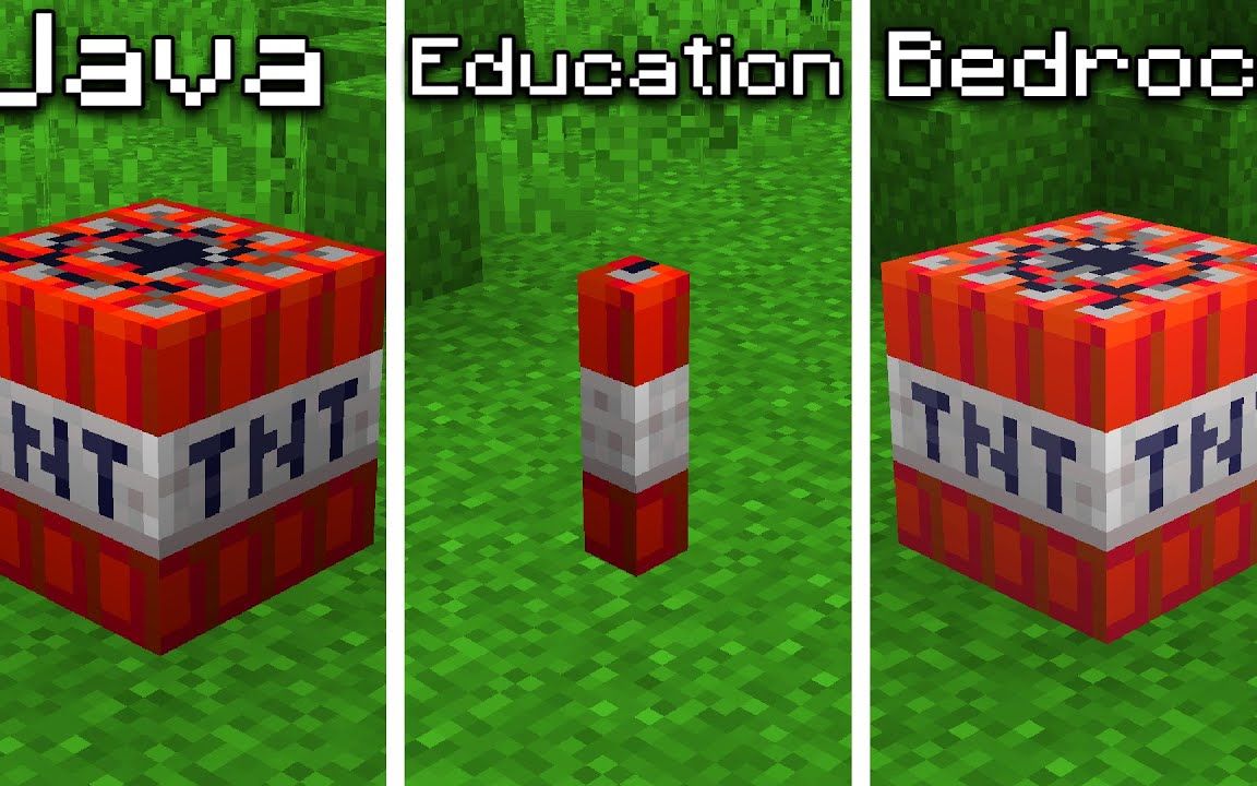 Java版 vs 教育版 vs 基岩版_我的世界_游戏杂谈