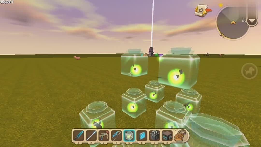 迷你世界:发现被封印在玻璃瓶里的萤火虫