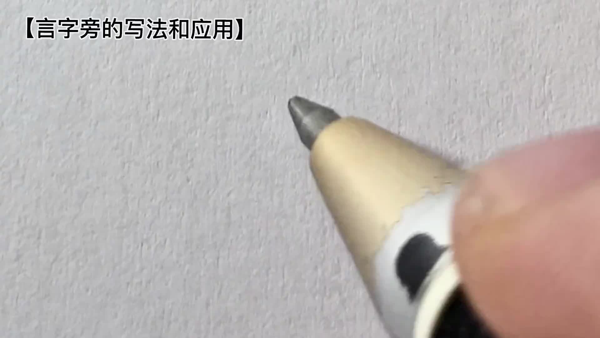 言字旁的写法和应用