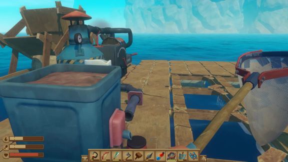 木筏求生:下个目标还没更新,那就先去收集资源吧