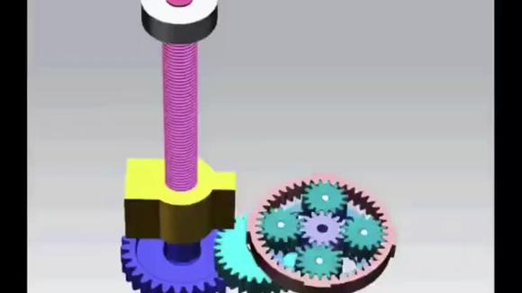 行星齿轮及齿轮箱设计。