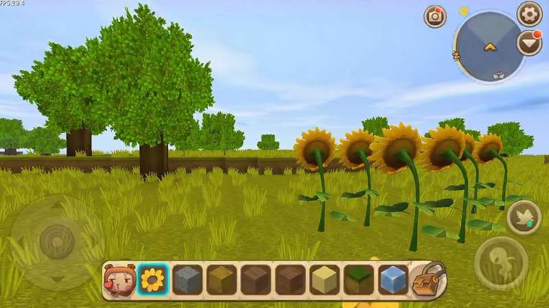 迷你世界:创造模式种上自己喜欢的植物,打造自己的温馨家园