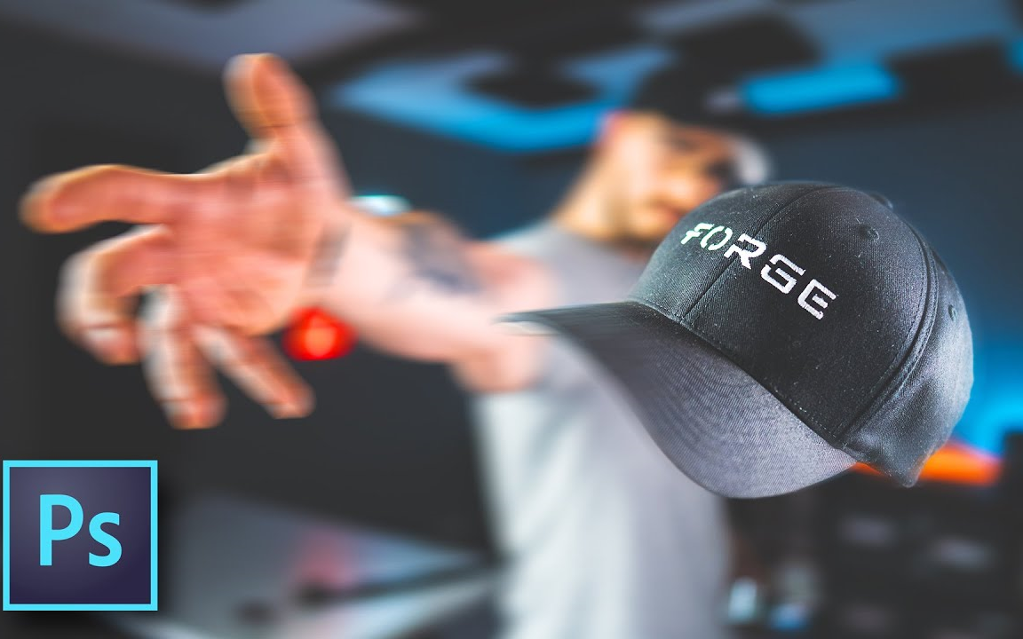 【中字】如何使用图层添加运动模糊 Photoshop教程【Peter Lindgren】