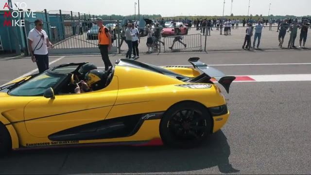 土豪驾驶柯尼塞格agerar,为什么要戴头盔?拉低档次了!