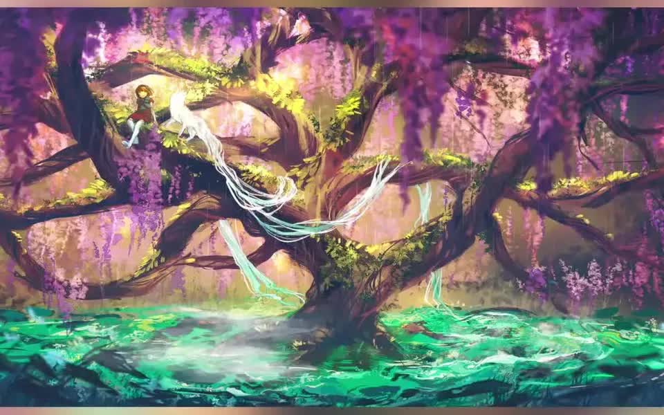 3D沉浸式音乐ߌ�|森林下雨了一切都好安静,治愈