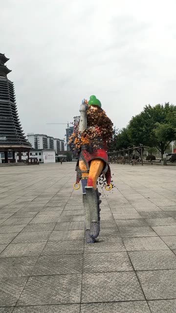 当舞蹈动作加上粒子特效是什么体验