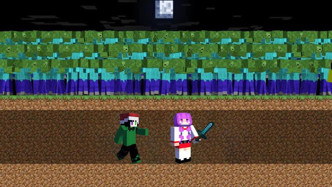 游游解说我的世界:安全小屋之活塞陷阱对付500只僵尸?