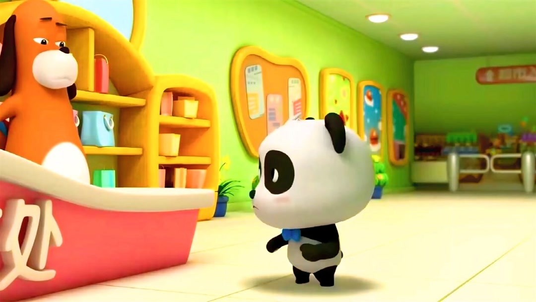 宝宝巴士动画第1季:奇奇的包放在寄存处拿不出来了,怎么办呢?