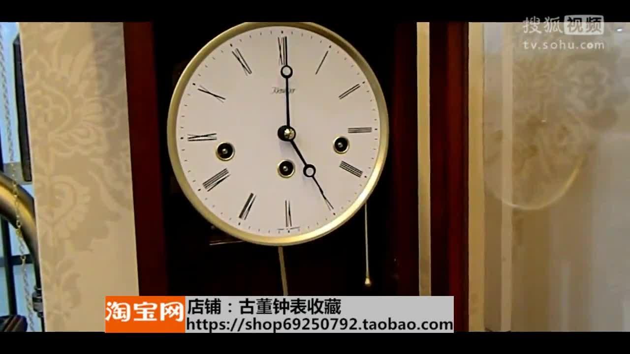 古董钟表收藏 德国肯宁家肯自来五音钟挂钟
