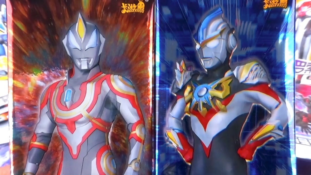 奥特曼卡片:拆全新宇宙英雄奥特曼系列豪华版看看有多少稀有卡片