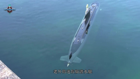 牛人自制迷你版潜水艇,放进水下的瞬间,震撼才刚刚开始