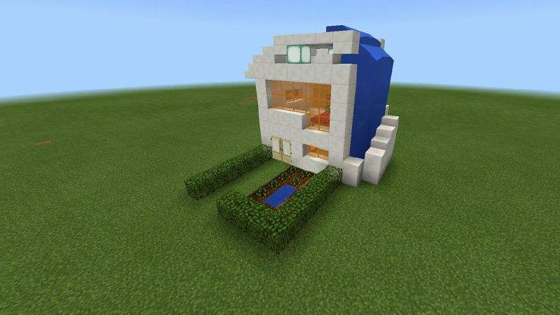 我的世界:超级简单的小房子!赶紧学学,你也可以拥有!