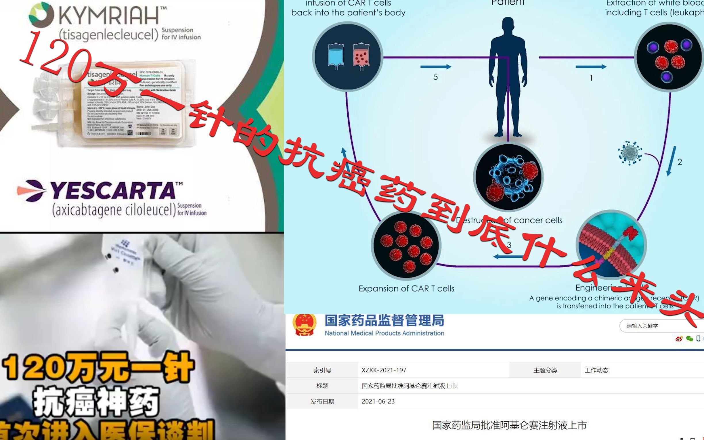 120万一针的抗癌药到底什么来头