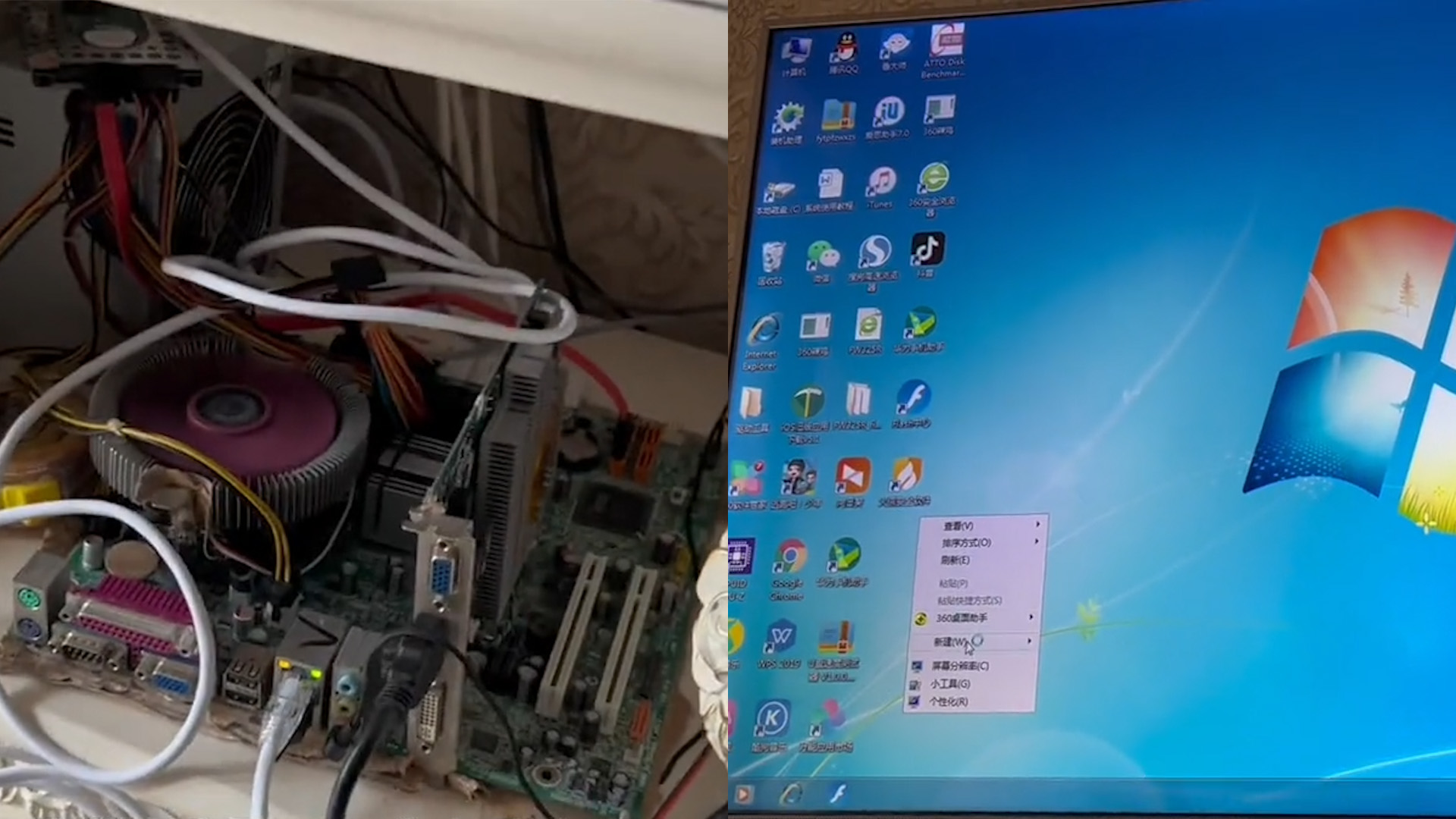 小学生弟弟花100元组装出1台电脑,姐姐打开一看直赞:反应还挺快