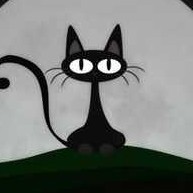 夜猫子绘画 