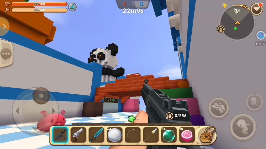 迷你世界 差点进了地狱门