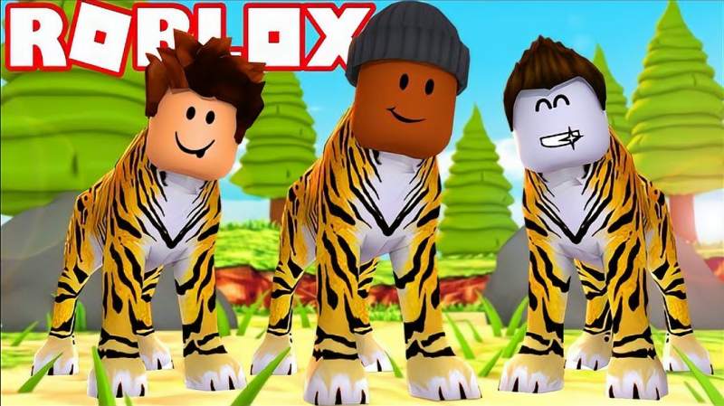 Roblox动物模拟器:动物世界大乱斗!变身国宝大熊猫?小格解说