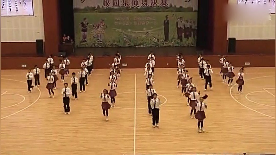最新热门流行少儿舞蹈《青春飞扬》校园集体舞