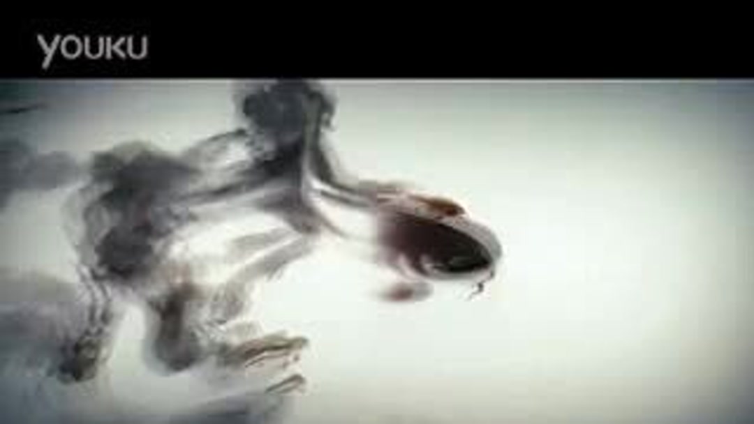 CS788央视电视唯美中国风滴墨喷墨片头效果 高清动态背景素材