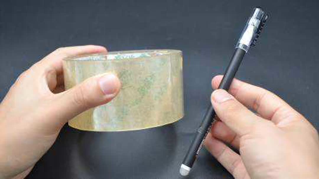 圆珠笔上面缠几圈胶带,做出来的东西别提多厉害,既省钱又实用