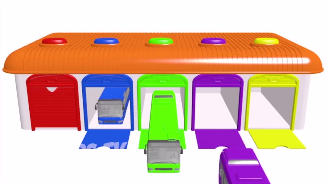 儿童英语学习 有趣的小汽车