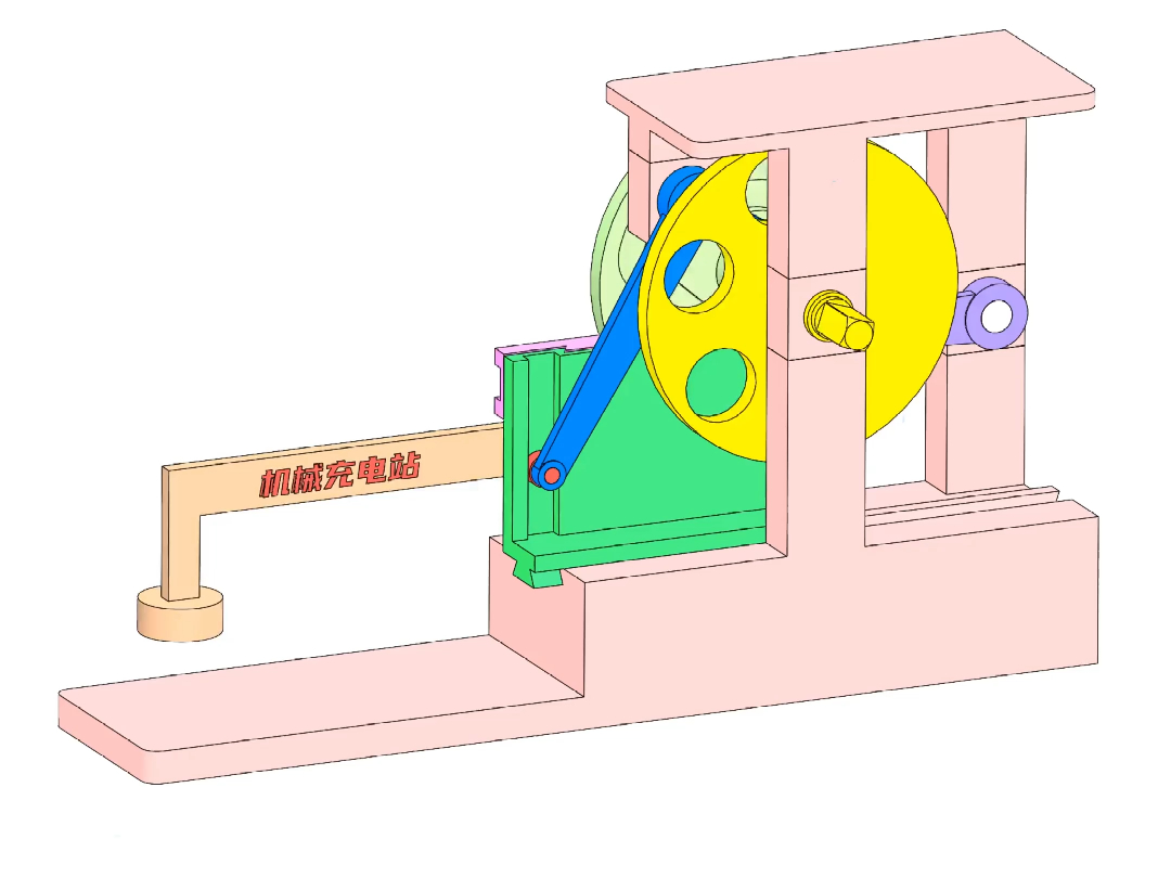 凸轮机械手机构原理动画