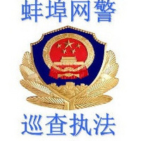 蚌埠网警巡查执法 