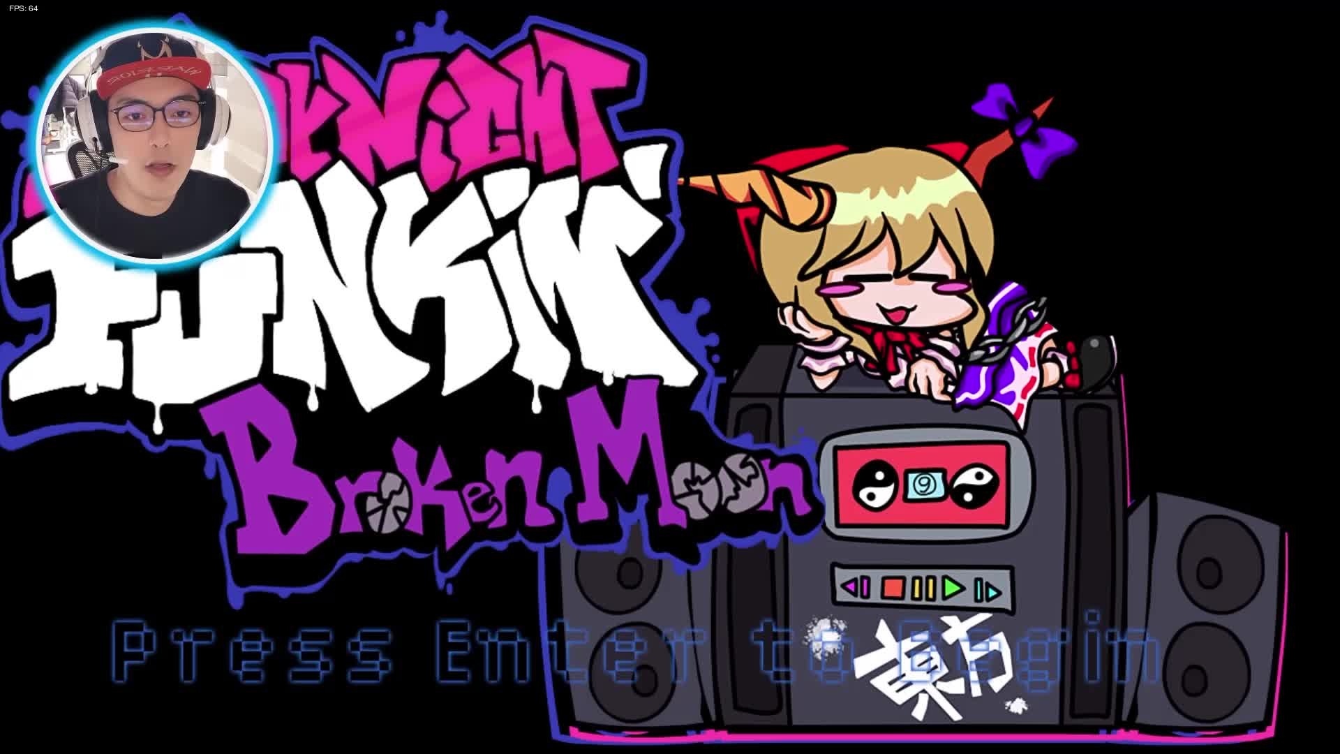 周五晚说唱第27期:挑战残月模组,小姐姐太多忙不过来了 FNF模组