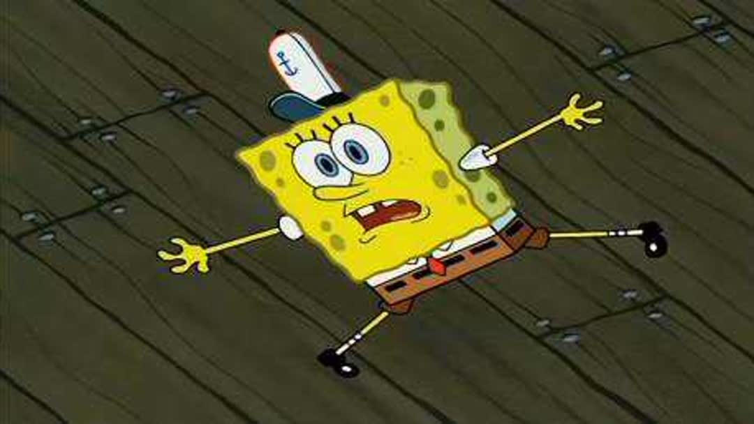 海绵宝宝:宝宝一个鬼故事,让他感觉周围全是怪物,吓得不停开灯